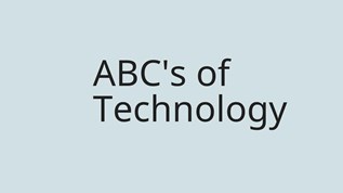 ABC's of technology at emaze Presentation