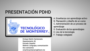 PDHD at emaze Presentation