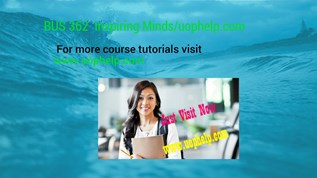 BUS 362 Inspiring Mindsuophelp.com at emaze Presentation