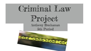 Criminal Law Project at emaze Presentation