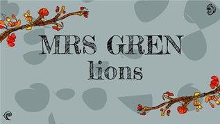 MRS GREN lions at emaze E-Card