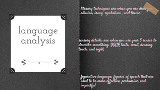 language analysis at emaze Presentation