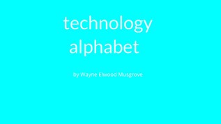technology alphabet at emaze Presentation