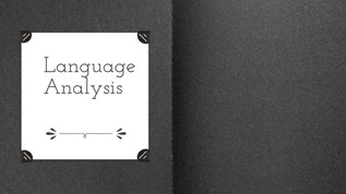 Language Analysis at emaze Presentation