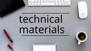 technical materials at emaze Presentation