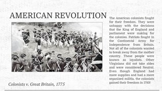 Five Famous Virginians of American Revolution copy1 at emaze Presentation