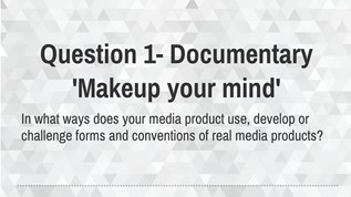 Question 1 documentary at emaze Presentation