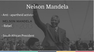 Nelson Mandela at emaze Presentation