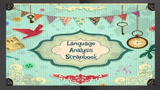 Language Analysis Scrapbook copy1 at emaze Presentation