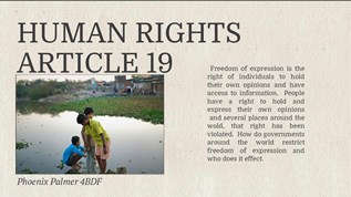 Human rights presentation at emaze Presentation