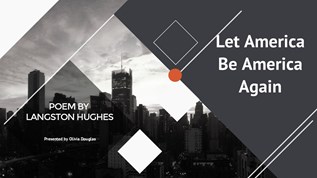 Let America Be America Again at emaze Presentation