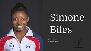 Simone Biles at emaze Presentation