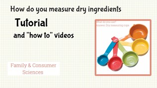 How to measure dry ingredients at emaze Presentation