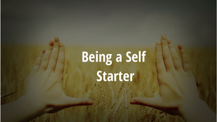 Being a self starter at emaze Presentation