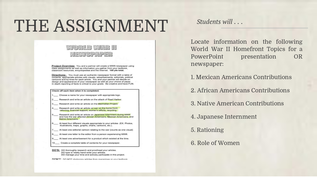 World War II Homefront on emaze