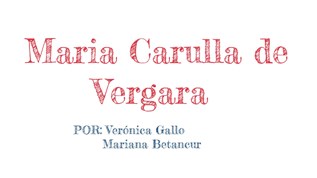 Maria Carulla at emaze Presentation