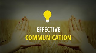 Effective communication at emaze Presentation