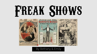 Freak Shows at emaze Presentation