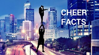 Cheer fun facts at emaze Presentation