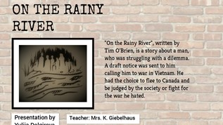 The Rainy River at emaze Presentation