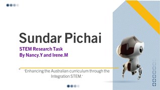 Sundar Pichai - STEM at emaze Presentation