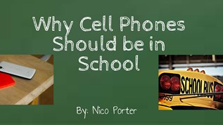 Why Cell Phones at emaze Presentation