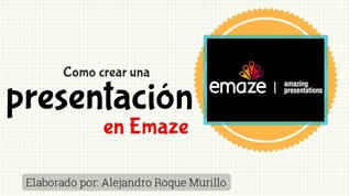Tutorial at emaze Presentation