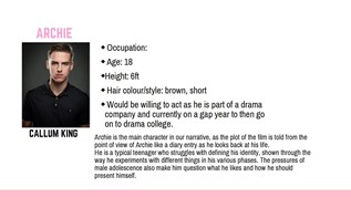 Character ProfilesTalent Sourcing at emaze Presentation