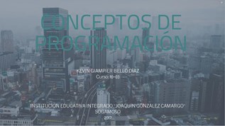 Conceptos de programacion at emaze Presentation