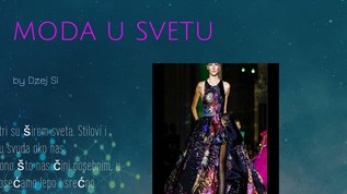 MODA U SVETU by Dzej SI at emaze Presentation