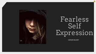 Fearless Self Expression at emaze Presentation