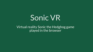 Sonic VR at emaze Presentation