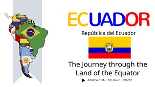Ecuador at emaze Presentation