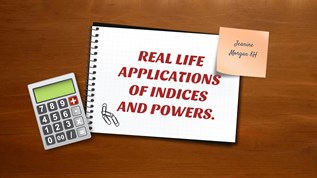 Real Life Applications of Indices and Powers. at emaze Presentation