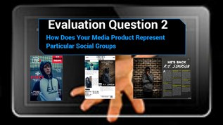 Evaluation Question 2 at emaze Presentation