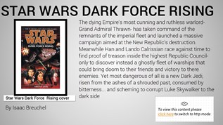 Star Wars Dark Force Rising at emaze Presentation