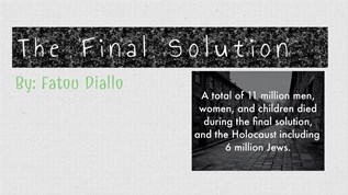 The Final Solution at emaze Presentation