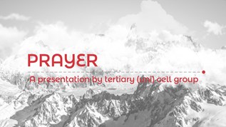 PRAYER at emaze Presentation