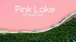 The Pink Lake of Australia at emaze Presentation