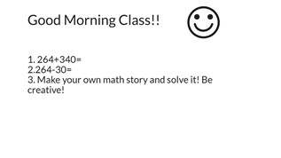 Good Morning Class!! at emaze Presentation