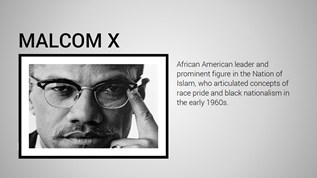 Malcom x at emaze Presentation