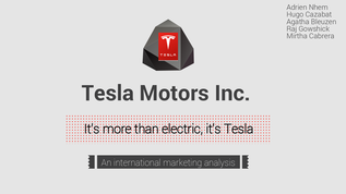 Tesla Motors at emaze Presentation