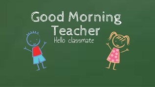 Good Morning Teacher at emaze Presentation