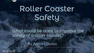 Roller Coaster Safety at emaze Presentation