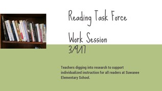 SES Reading Task Force at emaze Presentation