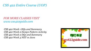 CSS 422 GUIDE Exciting Results - css422guide.com at emaze Presentation