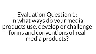 Q1 - documentary conventions at emaze Presentation
