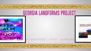 georgia landforms at emaze E-Card