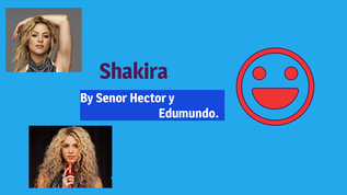 Shakira at emaze Presentation