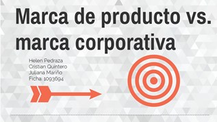 Marca de producto y marca corporativa at emaze Presentation